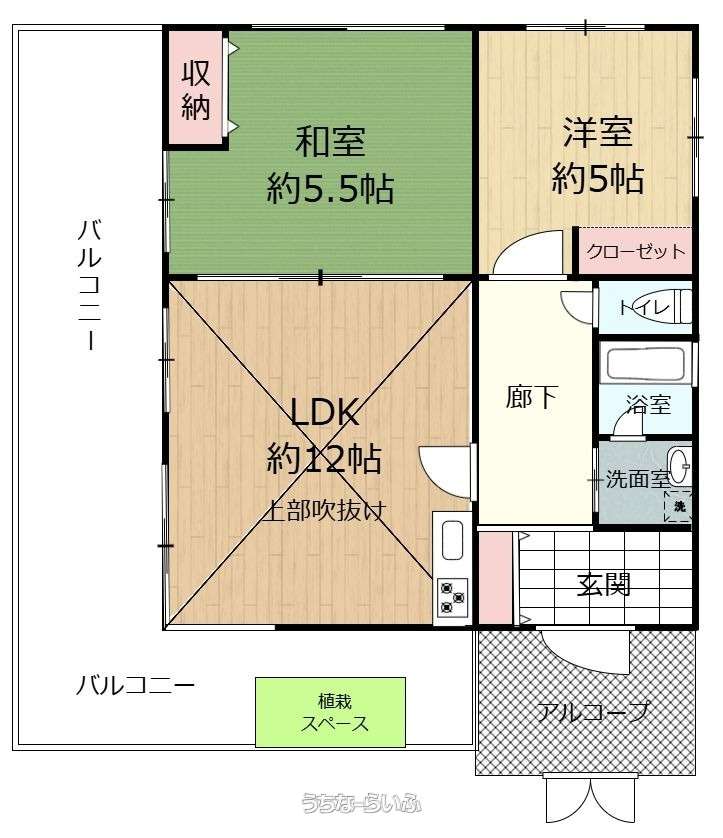 サントピア松山1丁目 / 那覇市松山1丁目 / 51.24m² / 15.5坪 / 2LDK / 2,780万円の売買マンション | 沖縄の不動産情報 【うちなーらいふ】 (m-6492 ...
