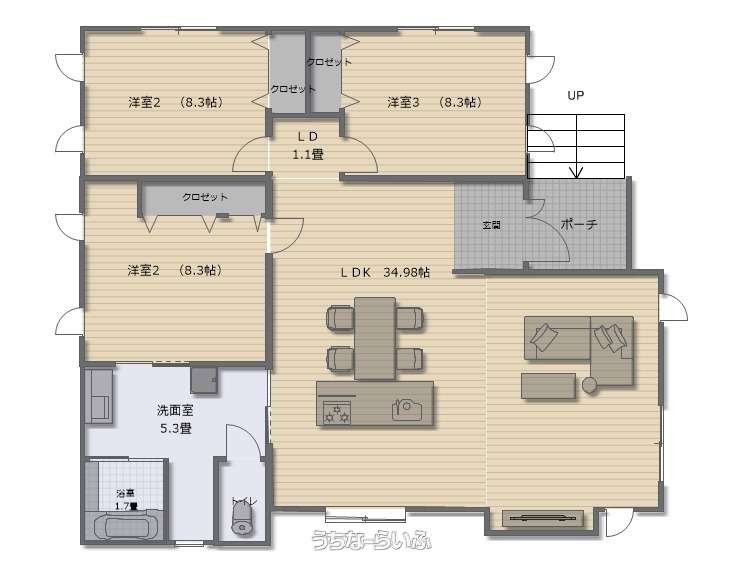沖縄市知花6丁目 / 3LDK / 6,290万円の売買一戸建て | 沖縄の不動産情報 【うちなーらいふ】 (h-6518-7250116-0296)