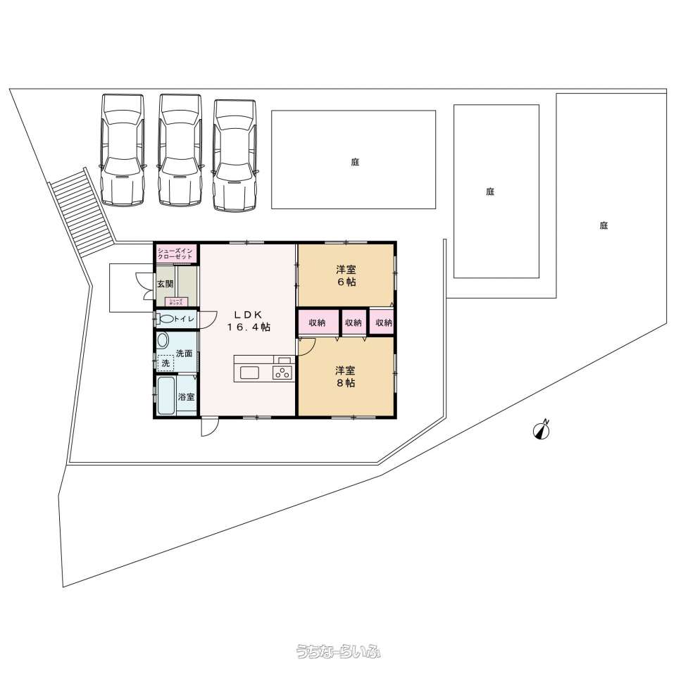 南城市玉城字糸数 / 2LDK / 3,198万円の売買一戸建て | 沖縄の不動産情報 【うちなーらいふ】 (h-6760-7250819-0385)