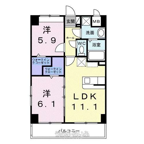 ビッグイースト ツー 305号 / 糸満市照屋 / 2LDK / 3階 / 8.4万円の賃貸マンション | 沖縄の不動産情報 【うちなーらいふ】 (r-7319-2250617-0551)