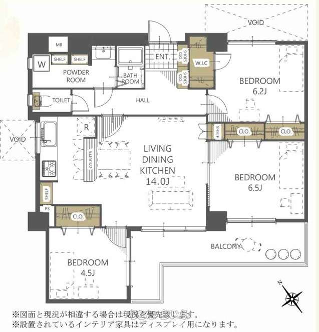 コートヴィレッジ那覇 808号 / 那覇市長田2丁目 / 79.52m² / 24.05坪 / 3LDK / 3,190万円の売買マンション | 沖縄の不動産情報 【うちなーらいふ】 (m ...
