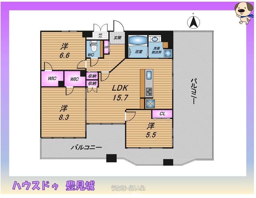 ライオンズマンション古波蔵 9--号 / 那覇市古波蔵2丁目 / 78.77m² / 23.83坪 / 3LDK / 2,890万円の売買マンション | 沖縄の不動産情報 【うちなーらいふ ...
