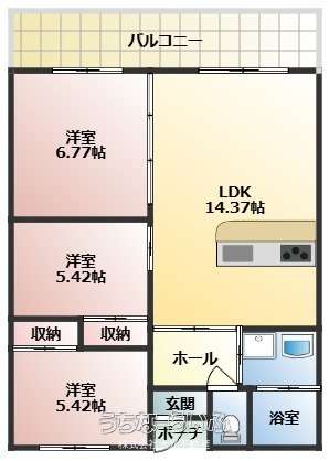 水井原ビル 306号 / うるま市具志川 / 3LDK / 2階 / 8.5万円の賃貸アパート | 沖縄の不動産情報 【うちなーらいふ】 (r-5030-2250626-0602)