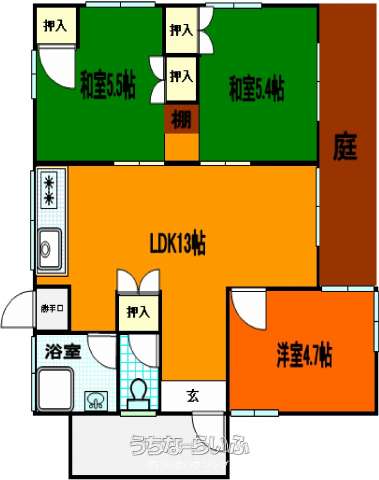 南城市大里字稲嶺 / 3LDK / 2,980万円の売買一戸建て | 沖縄の不動産情報 【うちなーらいふ】 (h-7941-7230315-0046)