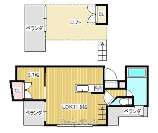 アバンセ天久 5F号 / 那覇市天久1丁目 / 1LDK / 5階 / 12万円の賃貸アパート | 沖縄の不動産情報 【うちなーらいふ】 (r ...