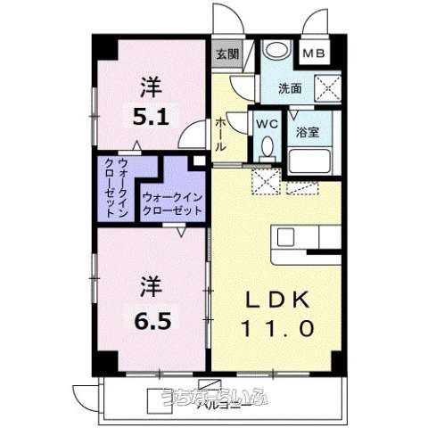かりゆし プランドールⅡ 305号 / 名護市宇茂佐 / 2LDK / 3階 / 8.55万円の賃貸マンション | 沖縄の不動産情報 【うちなーらいふ】 (r-6673-2250717-0288)