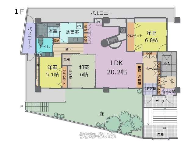 読谷村座喜味 / 7LDK / 6,980万円の売買一戸建て | 沖縄の不動産情報 【うちなーらいふ】 (h-6816-7250327-0456)