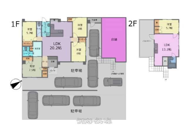 宜野湾市我如古2丁目 / 4LDK / 8,680万円の売買一戸建て | 沖縄の不動産情報 【うちなーらいふ】 (h-7582-7250710-0447)